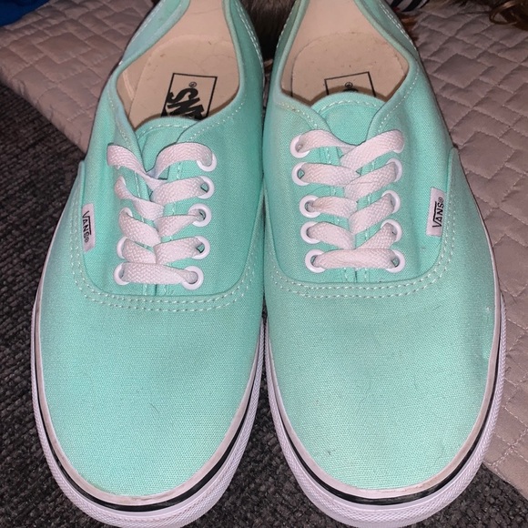 Vans | Shoes | Brand New Mens Mint Green Vans | Poshmark